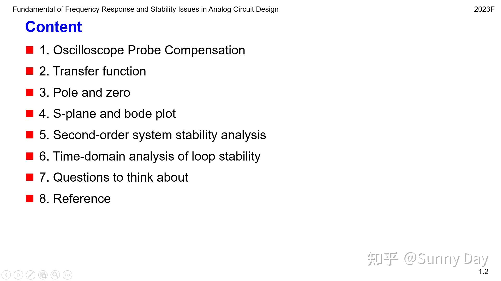 Fundamental of Frequency Response and Stability Issues in Analog ...