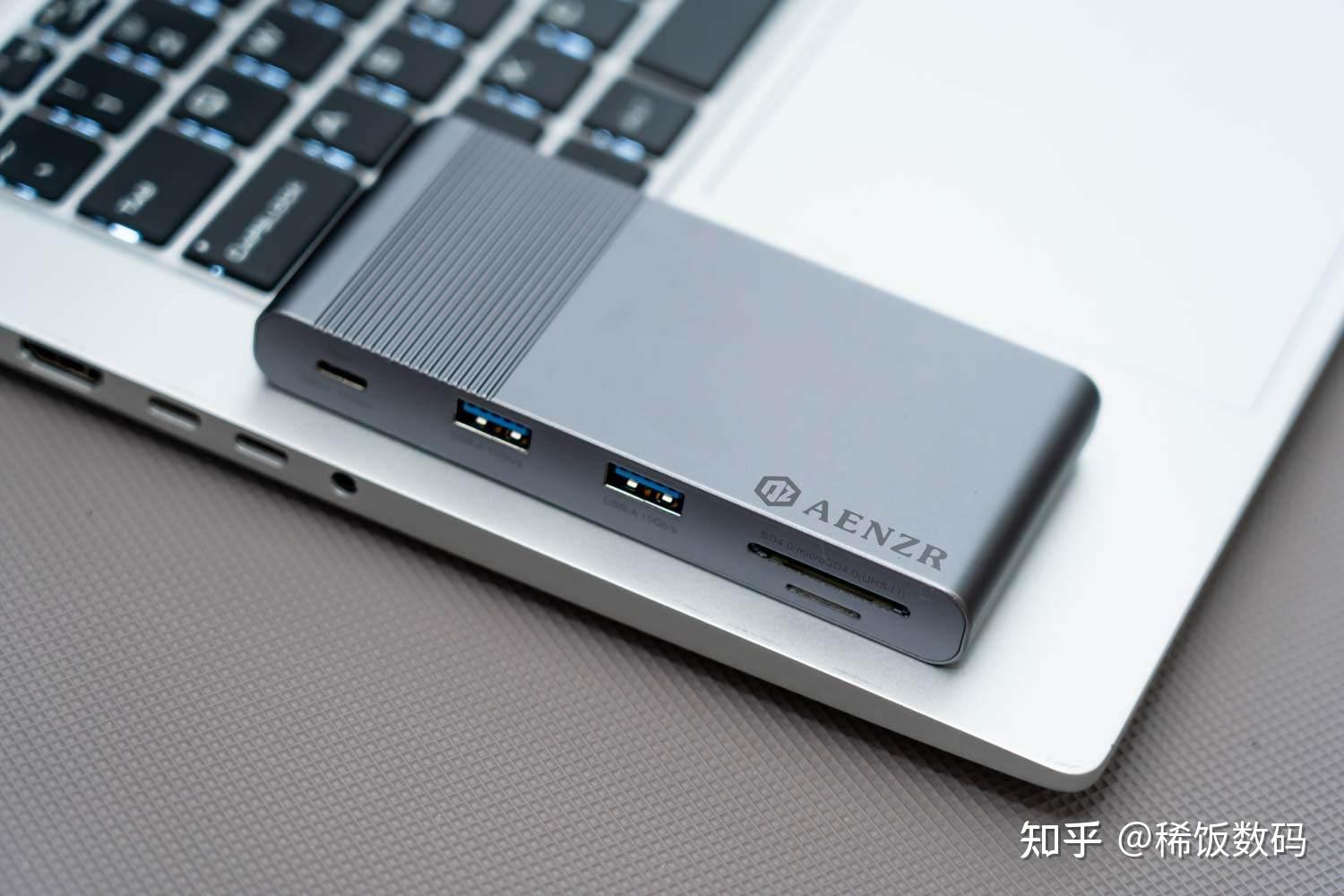 恩泽8合1扩展坞评测：一个接口全搞定，工作站电脑必备工具 - 知乎