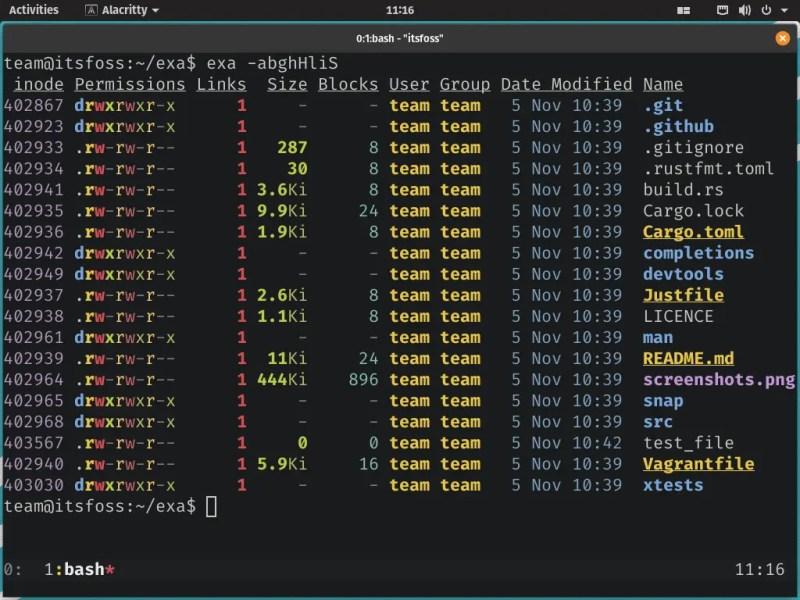 exa：一个 ls 命令的现代替代品 | Linux 中国 - 知乎