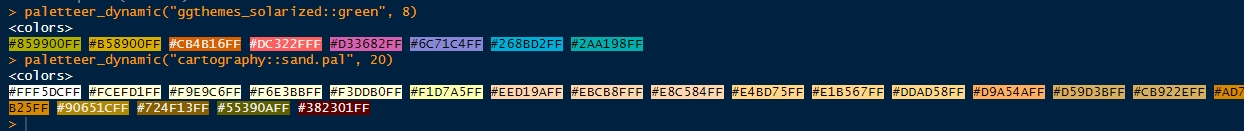 R语言 | 配色包 paletteer包 - 知乎