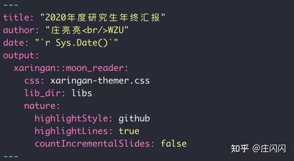 R沟通｜设置xaringan主题 - 知乎