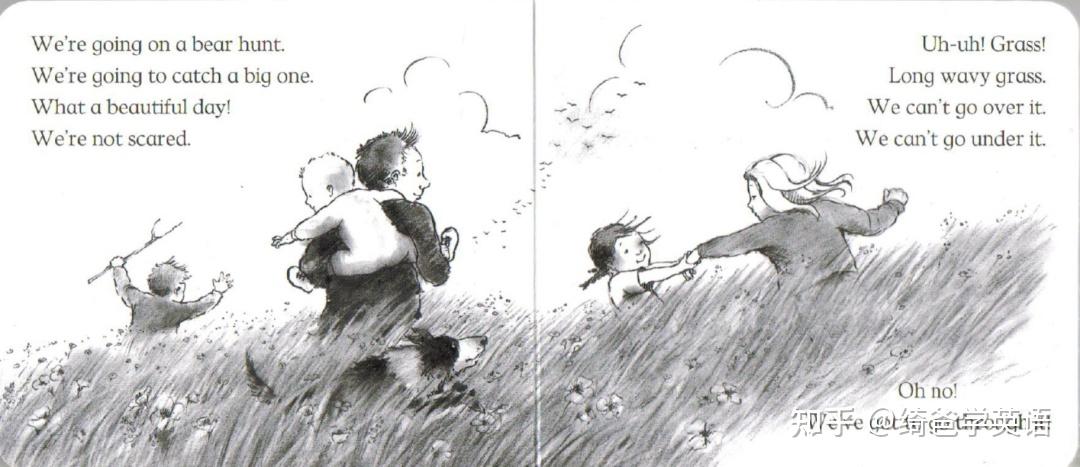 英语启蒙：绘本精读+手工游戏~We're Going on a Bear Hunt - 知乎