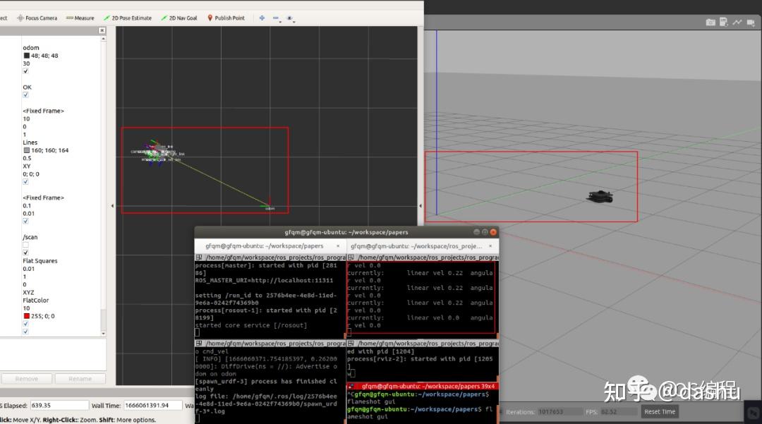 ROS控制仿真机器人移动 - 知乎