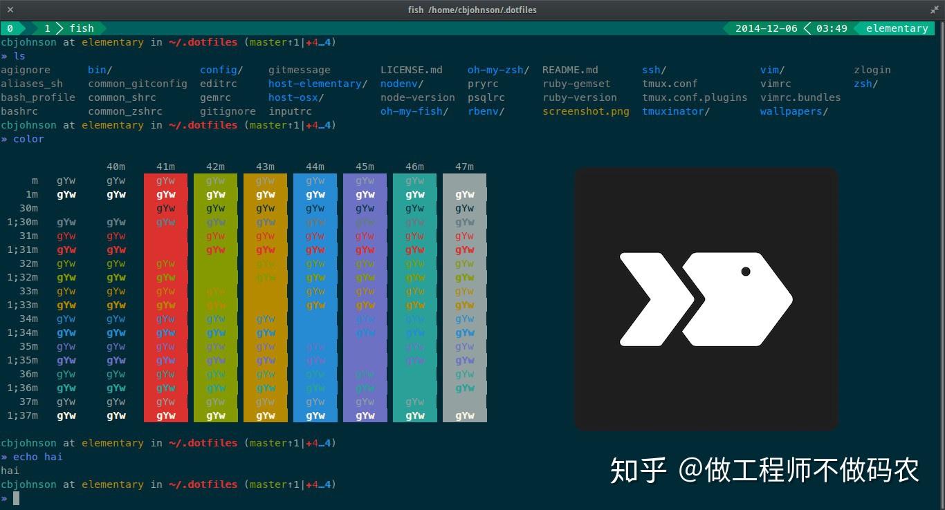 Fish vs. Zsh vs. Bash以及为什么要改用Fish - 知乎