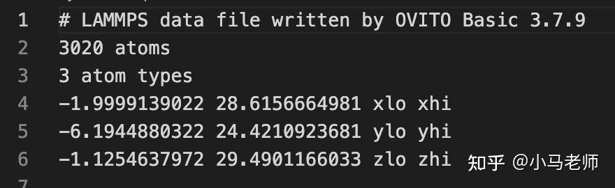 lammps教程：如何从dump文件导出带键角的data文件 - 知乎