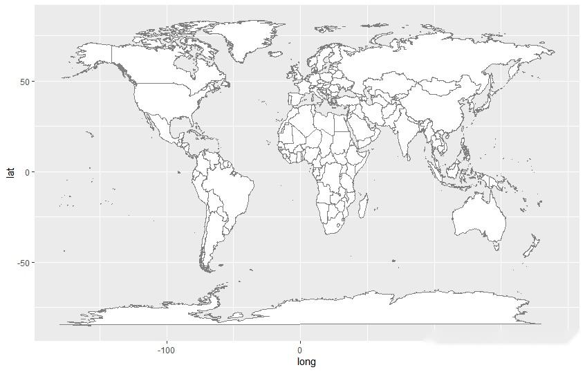 R语言绘图—绘制世界地图 - 知乎