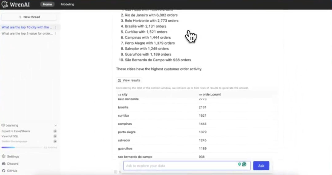 WrenAI支持多语言的AI数据助手，从SQL生成到可视化全流程支持！ - 知乎