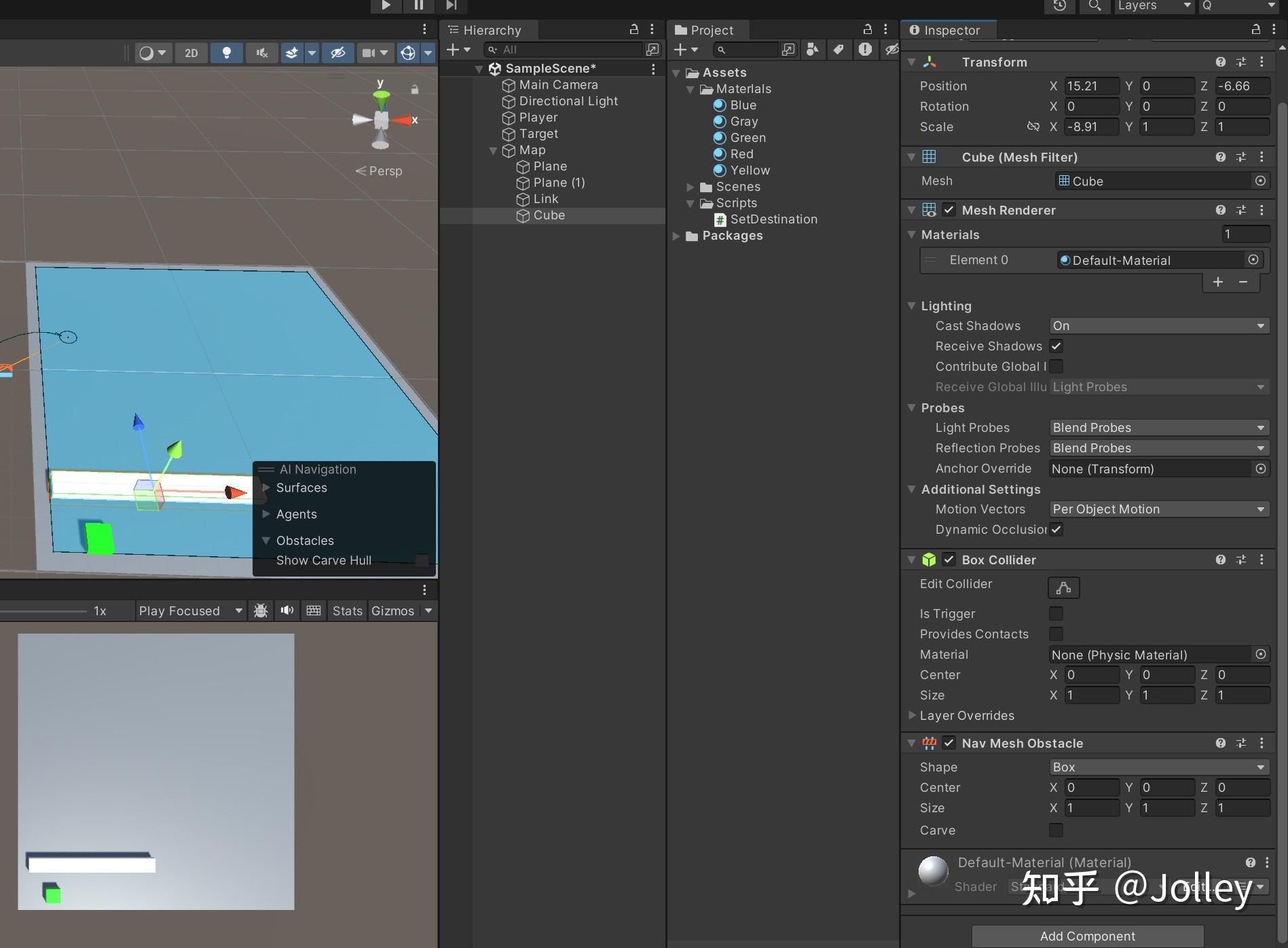 Unity AI Navigation自动寻路 - 知乎