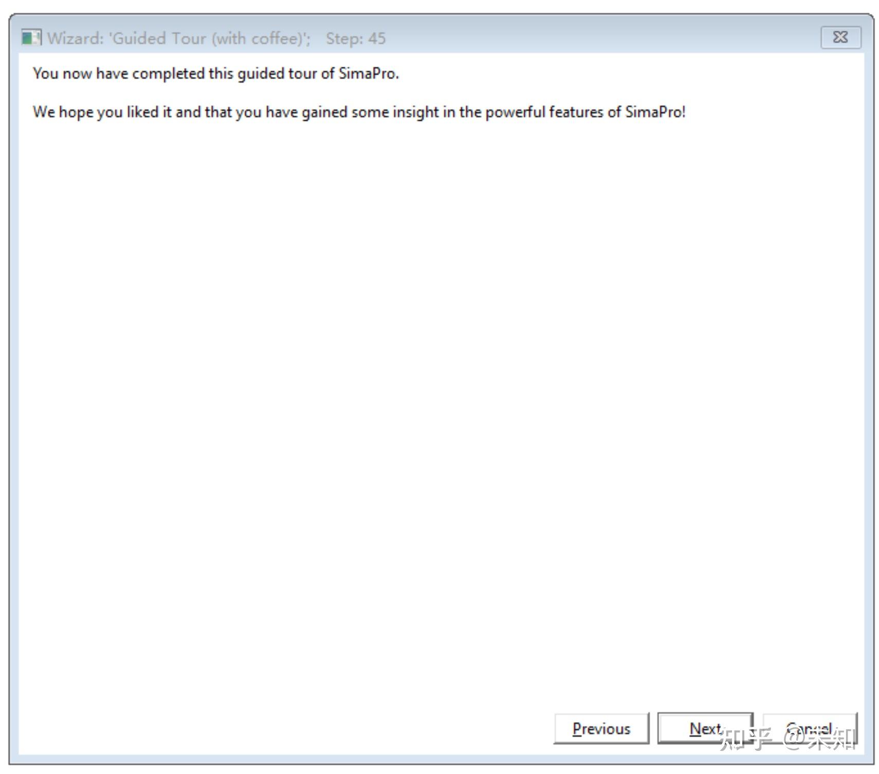 第一课为SimaPro的基本特征 - 知乎