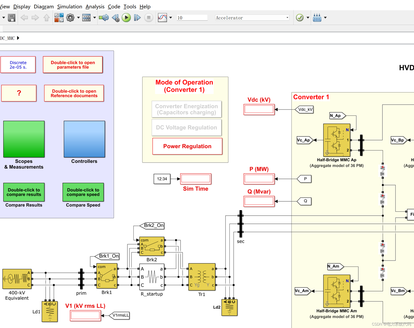 MATLAB|基于转换器 (MMC) 技术和电压源转换器 (VSC) 的高压直流 (HVDC) 模型 - 知乎