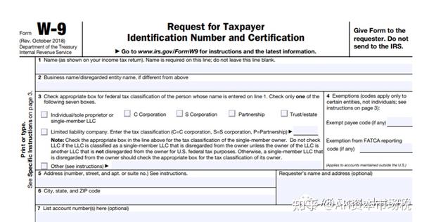 美国税的几张常见税表 – W8 W9 1099 1120 1040 - 知乎
