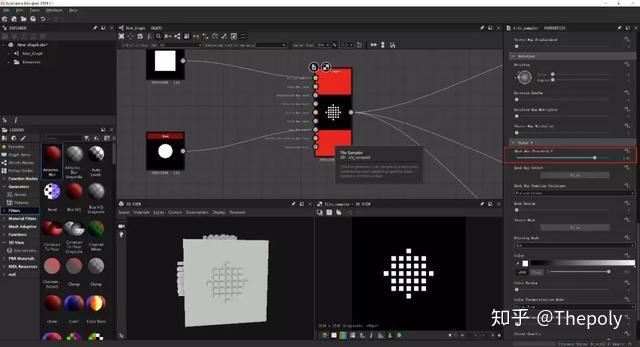 Substance Designer | 十大重要节点解析_Tile Sampler - 知乎