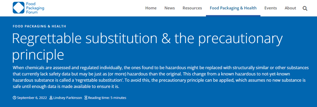 令人遗憾的化学替代品选择以及危险性预防原则 - 知乎