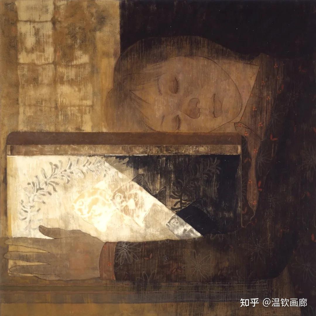 当代表现古典韵味两义性日本岩彩画家村冈贵美男 Kimio Muraoka 知乎