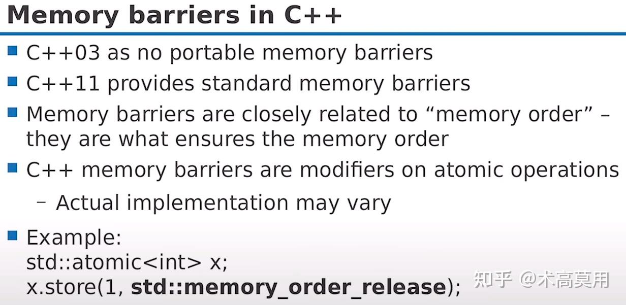 C++的 memory order 学习笔记 - 知乎