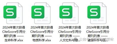 CiteScore 2024发布：144本期刊首次获得引用分（附完整清单下载） - 知乎