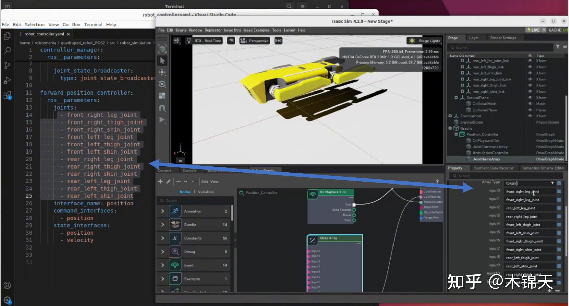 【Isaac Sim 4.5.0 & ROS2】Isaac_ROS2_tutorial - quadruped_robot_ROS2 - 知乎