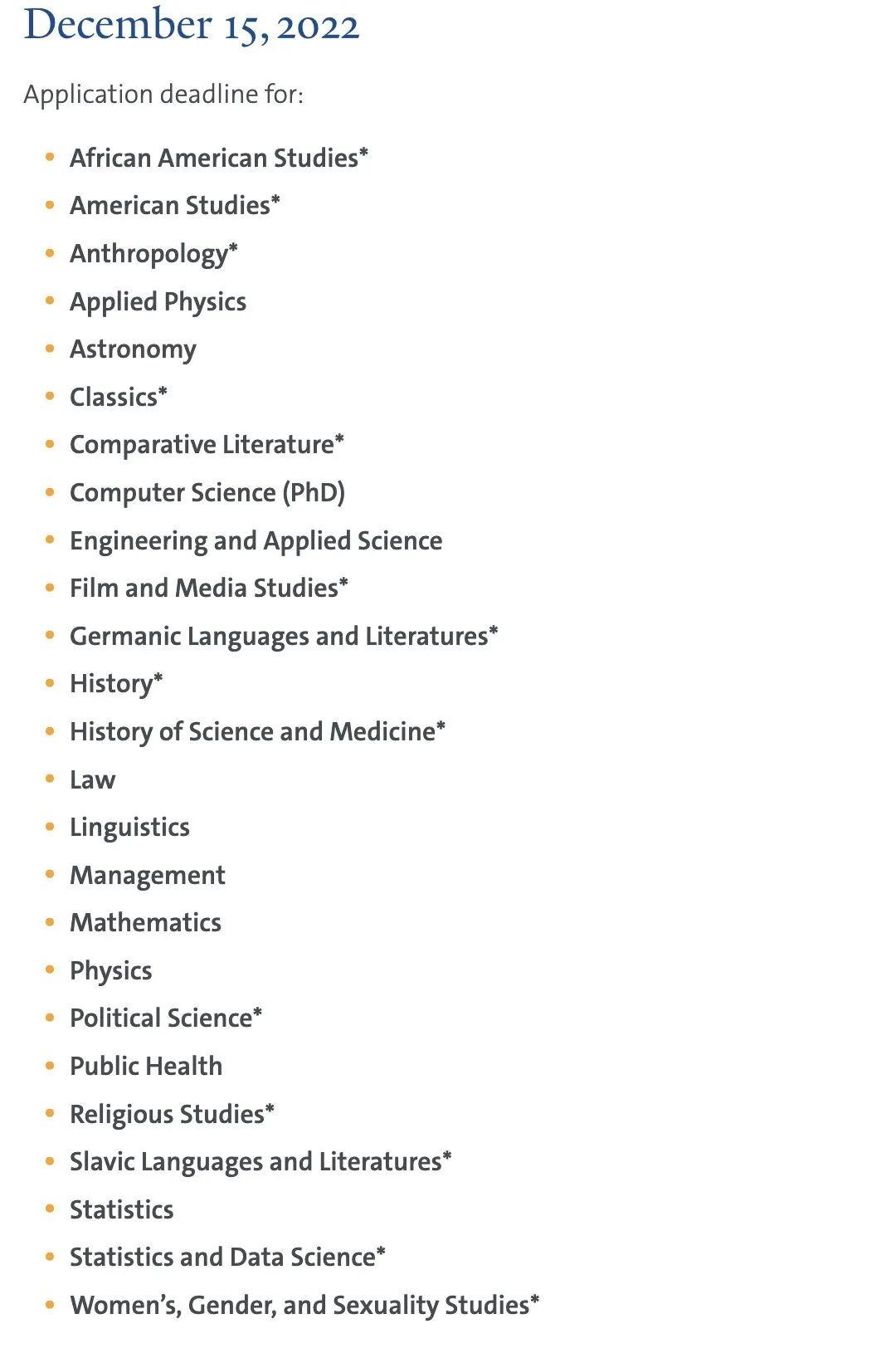 重磅！这些美国大学已公布2023Fall申请开放及截止日期！你准备好了吗？ - 知乎