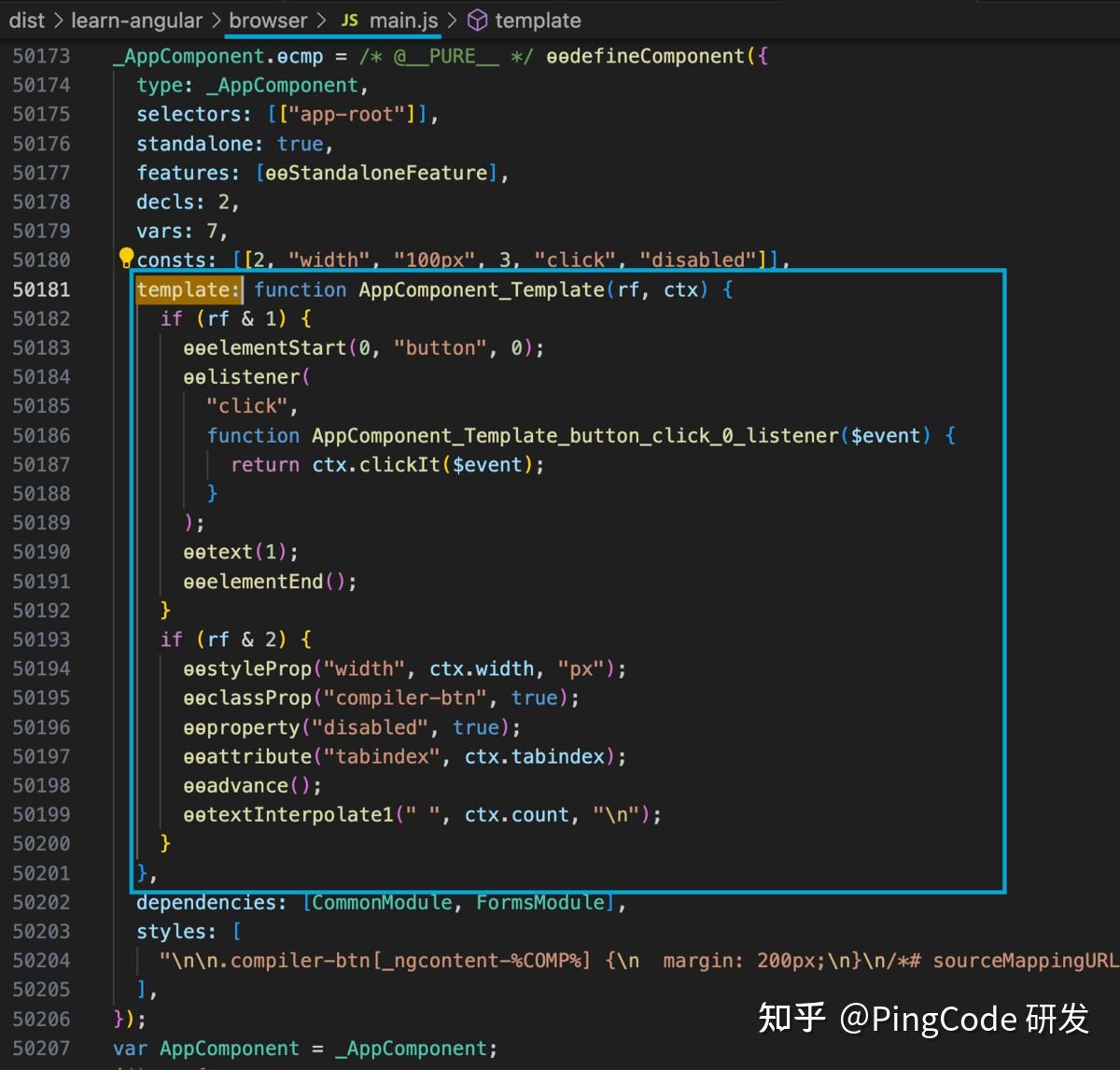 Angular Compiler 之模板编译 - 知乎