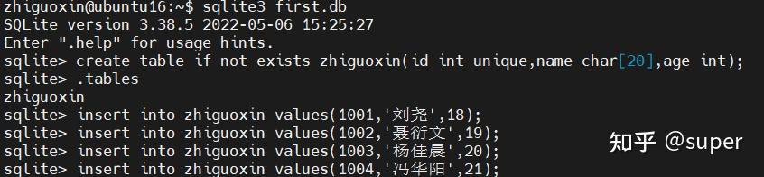 手把手教你在嵌入式设备中使用SQLite3 - 知乎