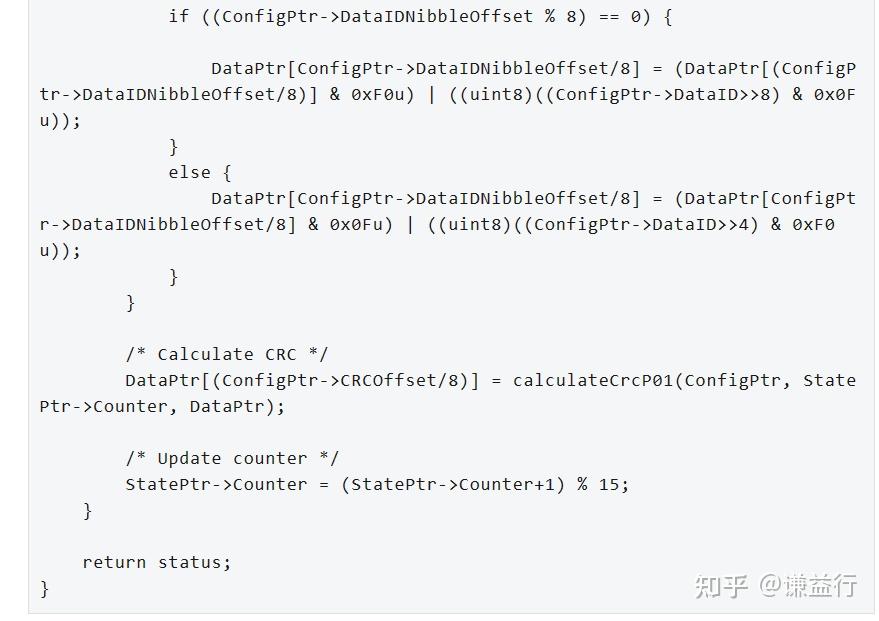 AutoSAR E2E实现概述 - 知乎