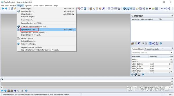 Source Insight 使用和配置 - 知乎