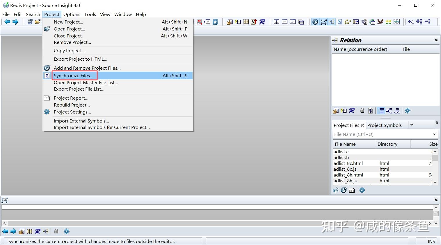 Source Insight 使用和配置 - 知乎