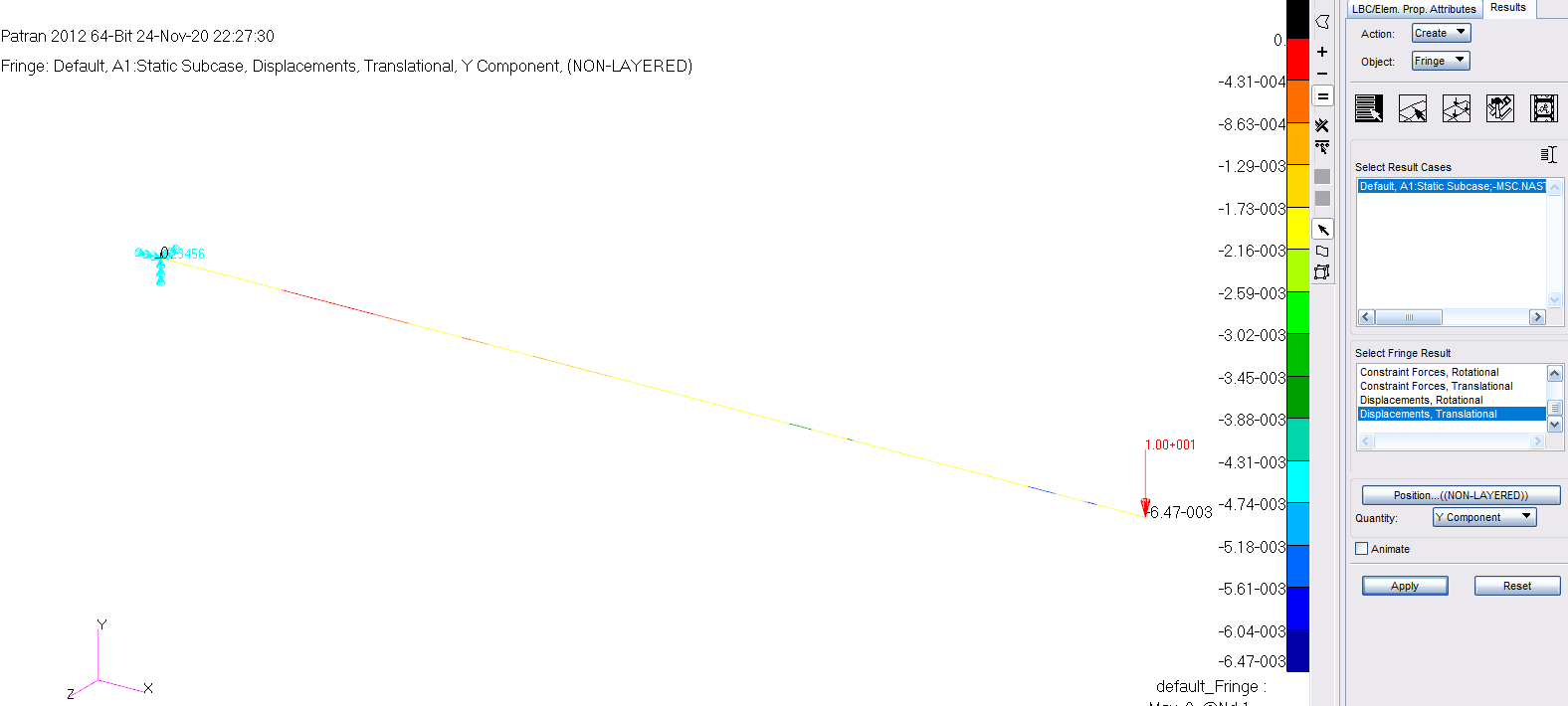 Patran/Nastran结果后处理大全 - 知乎