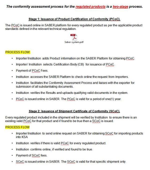 办理SABER认证相关流程 - 知乎