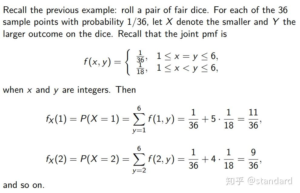 概率与统计推断 Week 4 bivariate distributions - 知乎