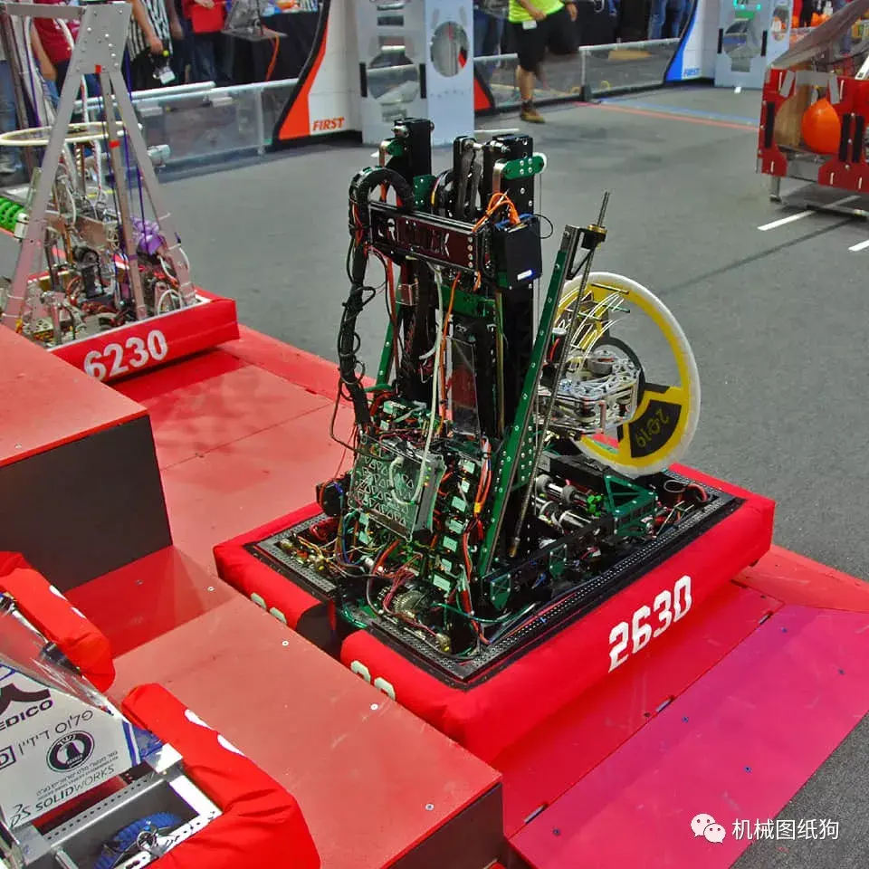 【机器人】FRC 2630号 grimlock机器人车3D数模图纸 STEP格式 - 知乎