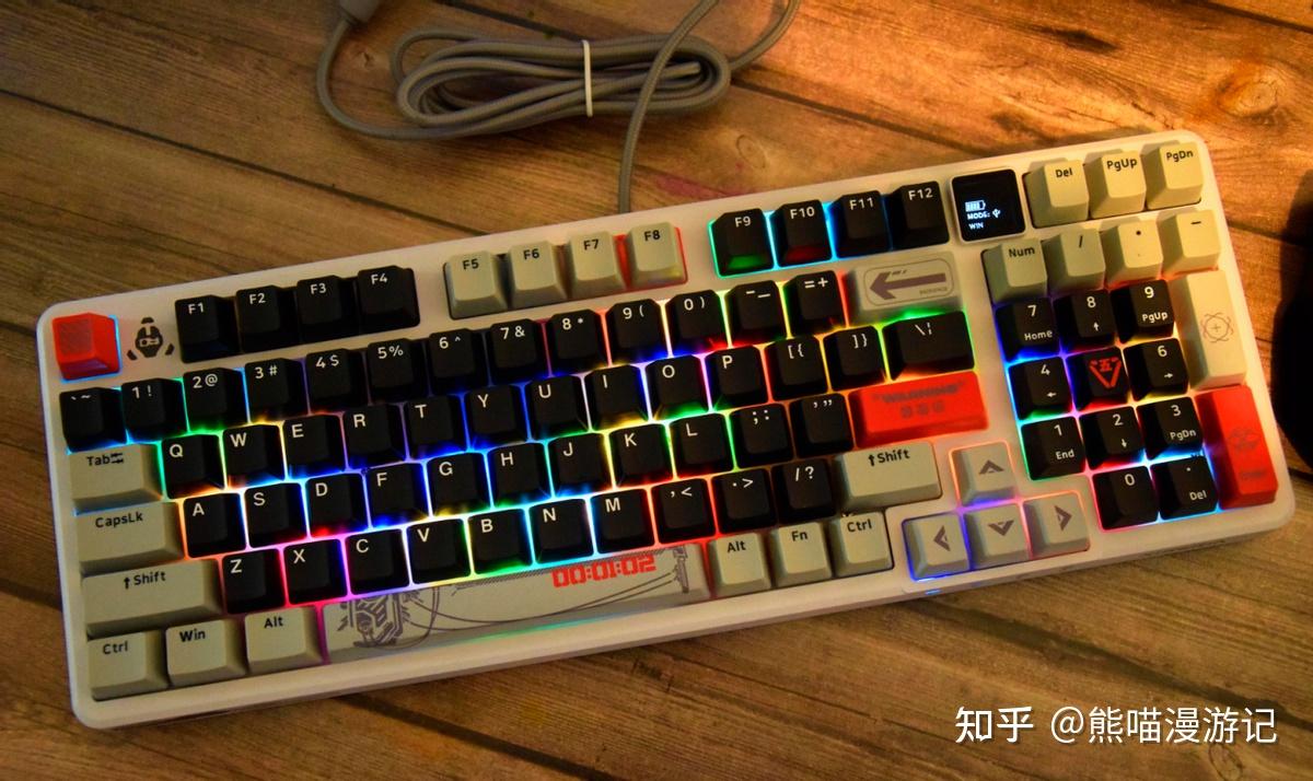 西伯利亚K980|USB有线|2.4G|蓝牙|三模炫彩灯光旗舰机械键盘评测 - 知乎