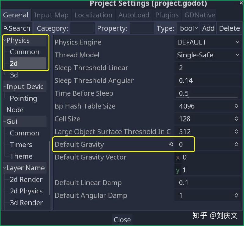 Godot3游戏引擎入门之十四：RigidBody2D刚体节点的应用以及简单的FSM状态机介绍 - 知乎
