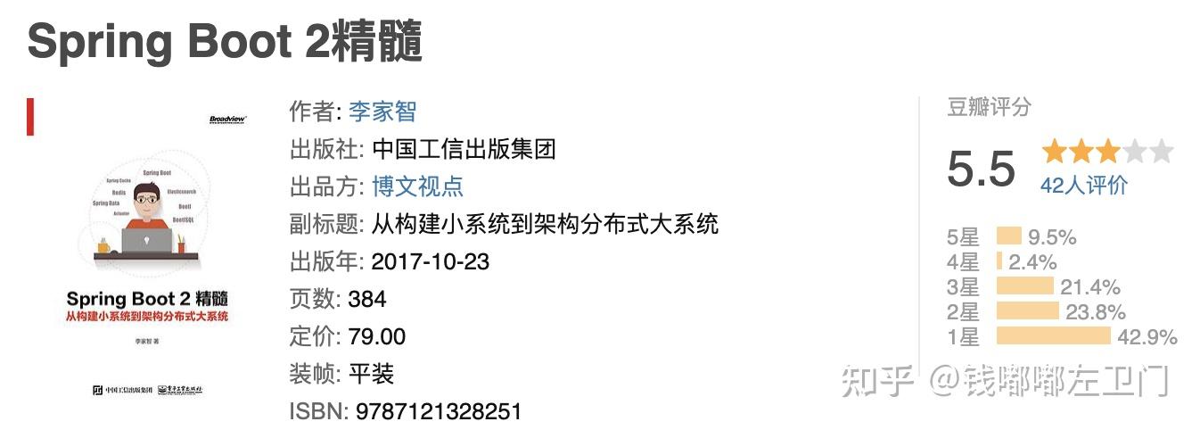 10本 Spring Boot 学习书籍推荐 - 知乎