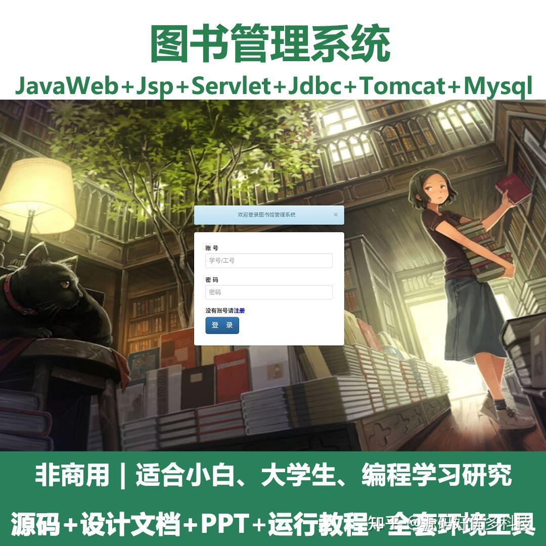 图书管理系统源码 javaWeb+jsp+servlet+mysql 设计文档+PPT - 知乎