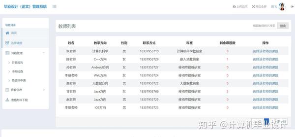 Java+SSM毕业设计管理系统(含源码+论文+答辩PPT等) - 知乎