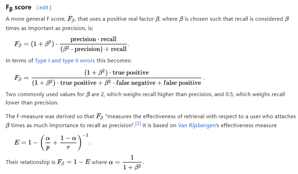 F_beta Score 详解 (Accuracy、Recall、Error Rate 和 Precision) - 知乎