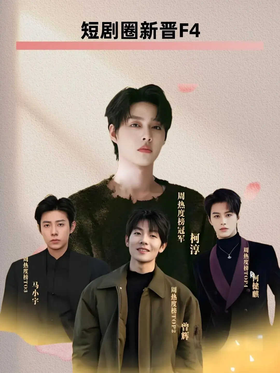 短剧顶流F4大洗牌，何健麒跌下神坛，柯淳过度营销遭反感！ - 知乎