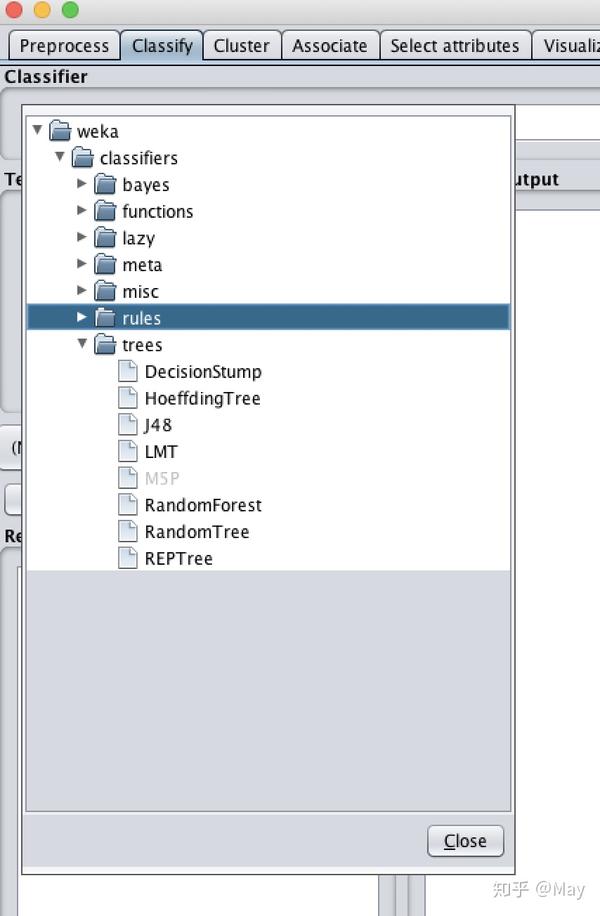 WEKA分类器（Classify）之J48决策树 - 知乎