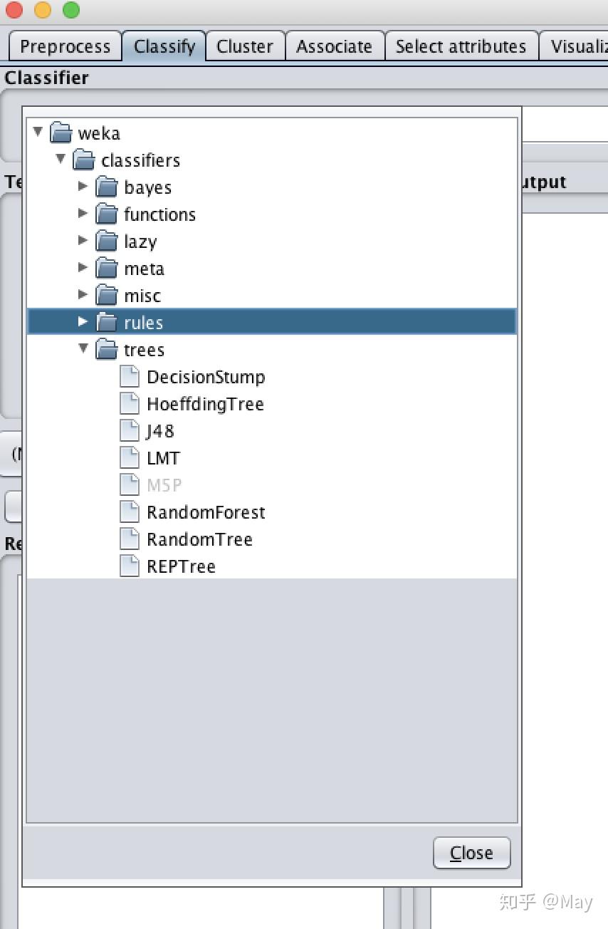 WEKA分类器（Classify）之J48决策树 - 知乎