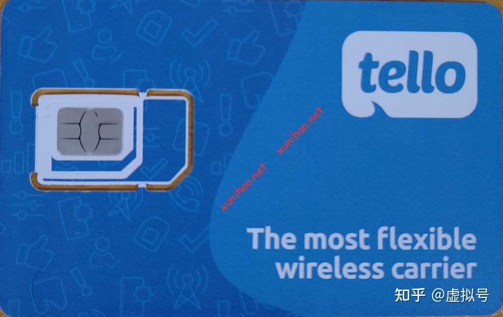 美国实体电话卡Tello中国漫游实测wifi通话下最低月租5美元可享100分钟通话，无限收发短信且支持eSIM - 知乎