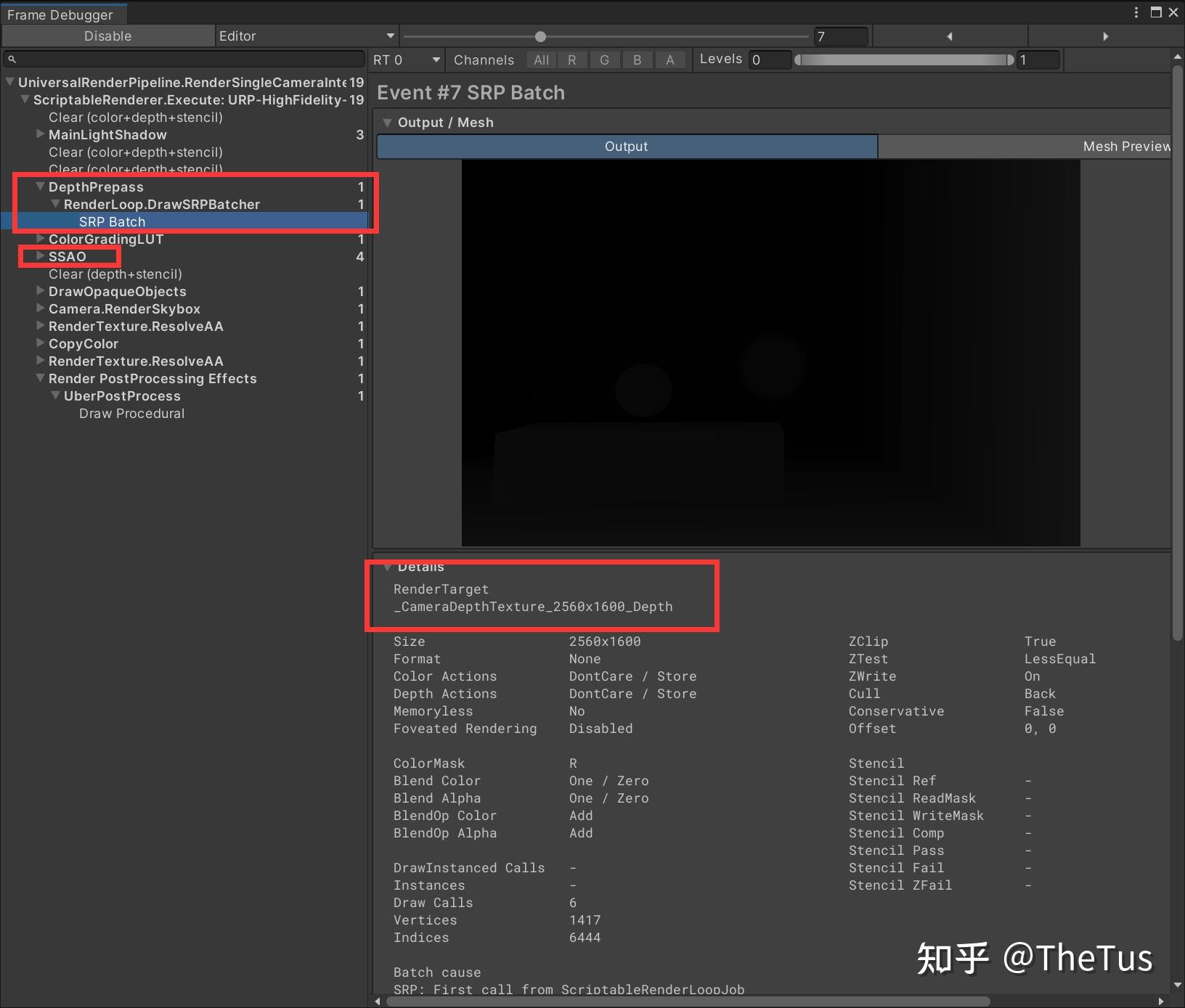 Unity URP 深度/法线图相关总结 - 知乎