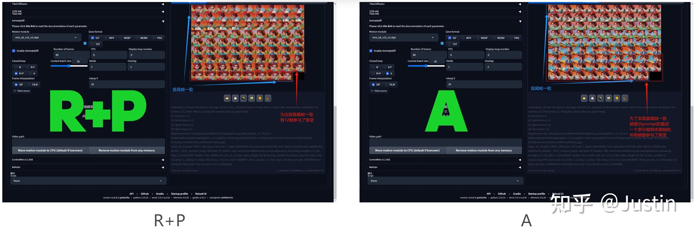 精讲stable diffusion webui的AnimateDiff动画插件 - 知乎