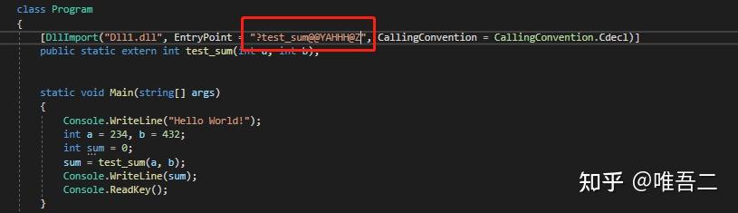 C#调用C++生成DLL问题总结 - 知乎