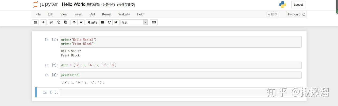 简单认识python和jupyter notebook - 知乎