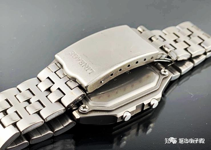 卡西欧早期的双显LINEAGE——全钛方块CASIO LIN154 - 知乎