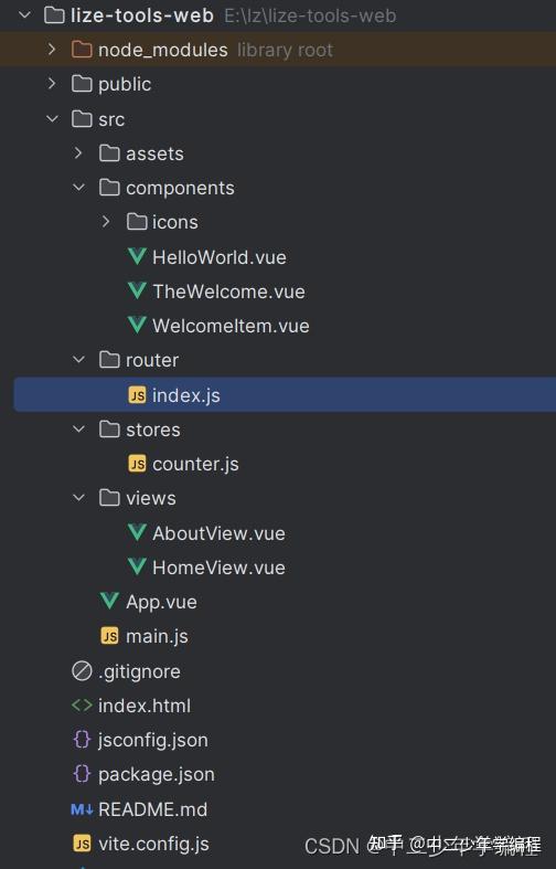 vue基础教程（4）——深入理解vue项目各目录 - 知乎