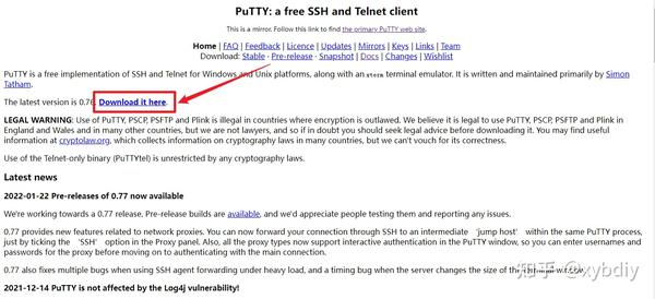 【PuTTY】一个免费的SSH和Telnet客户端 - 知乎