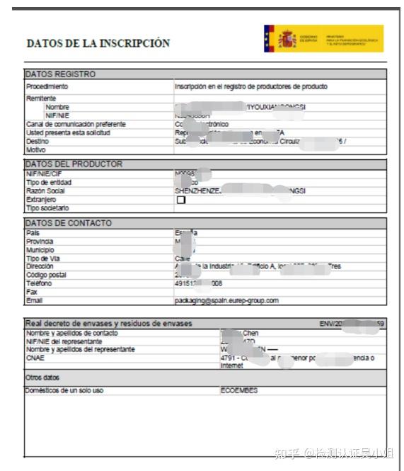 西班牙EPR-包装法 - 知乎