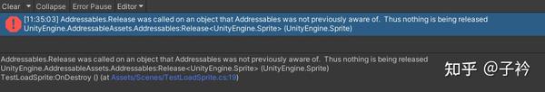 Unity Addressable 在编辑器下释放资源的坑 - 知乎